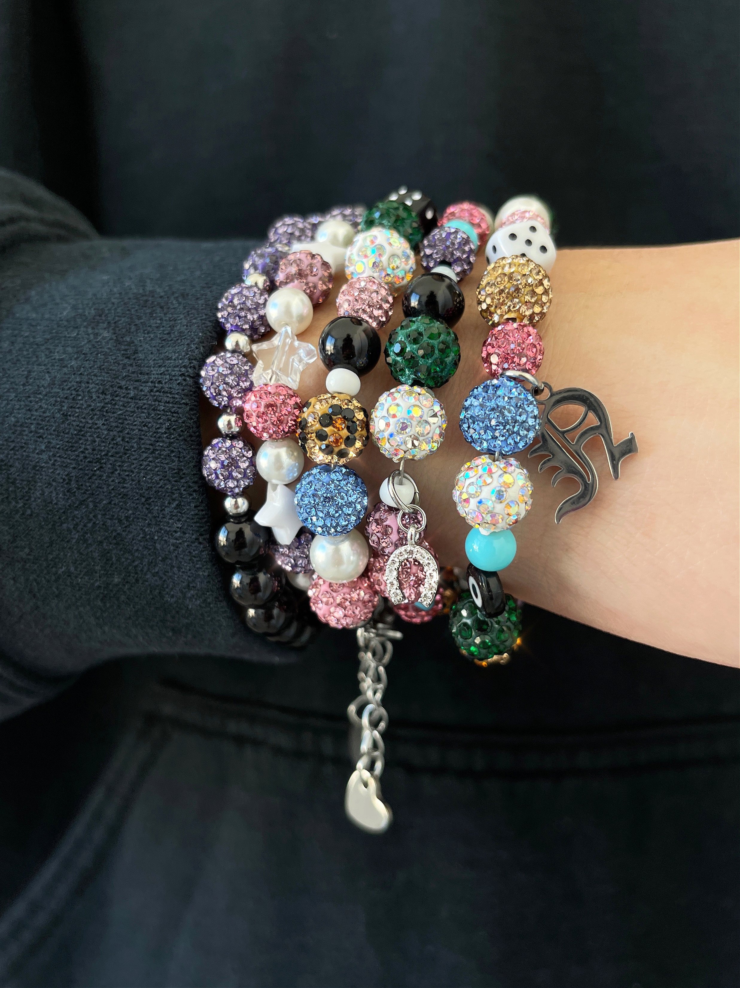 Custom initial bracelet store